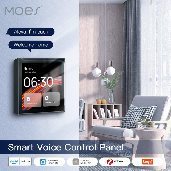 MOES Tuya Wifi Touch Center Control Panel Alexa Built-in Voice Control ... MOES Tuya Wifi Touch Center Control Panel Alexa Built-in Voice Control ...