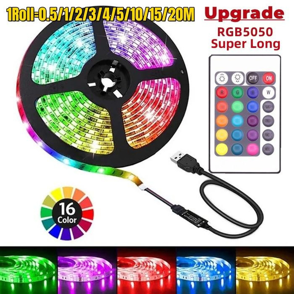 USB Powered LED Strip Light,RGB 5050 Music Sync LED Strip Light with ... USB Powered LED Strip Light,RGB 5050 Music Sync LED Strip Light with ...
