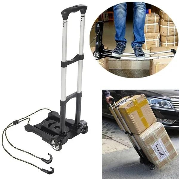 Heavy Duty Foldable Hand Sack Wheel Trolley Folding Truck Barrow Cart ...