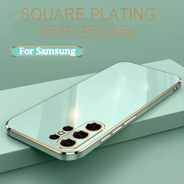 Plating Case For Samsung Galaxy S23 Ultra S23 Plus S22 S21 S20 Ultra Plus S21FE S20FE A14 A34 ...