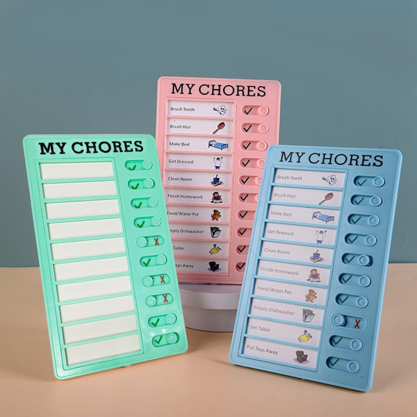 My Chores Checklist Board Portable RV Checklist Board Practical ...