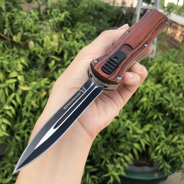 Benchmade A016 Straight Out Double-edged Automatic Knife OTF Spring ...