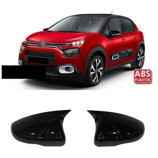 For Citroen C3 2016 2017 2018 2019 2020 2021 Wing Mirror Cover Cap ...
