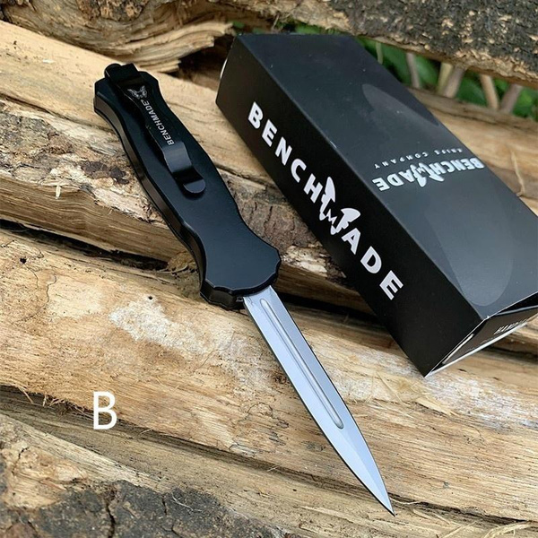 NEW BM 3300 INFIDEL Ambidextrous Thumb Slide OTF Automatic Switchblade ...