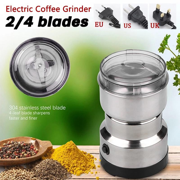 Portable Multifunctional Kitchen Chopper Blade Electric Coffee Grinder ...