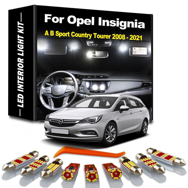 Canbus Car Map Dome Interior LED Light Kit For Opel Insignia A B Sport ...