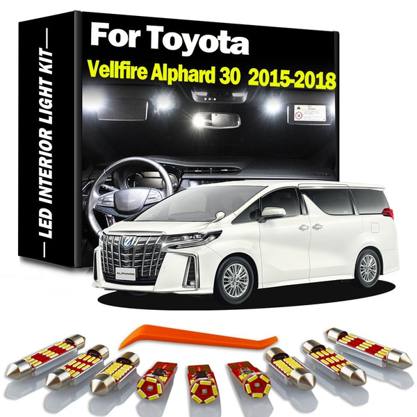 NIMOTOR Canbus Indoor Lighting Kit For Toyota Alphard Vellfire 30 ...