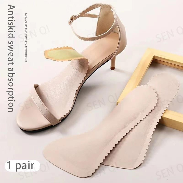 Seven-Point Sandal Insoles Pads For Women Antiskid Sweat Absorption ...