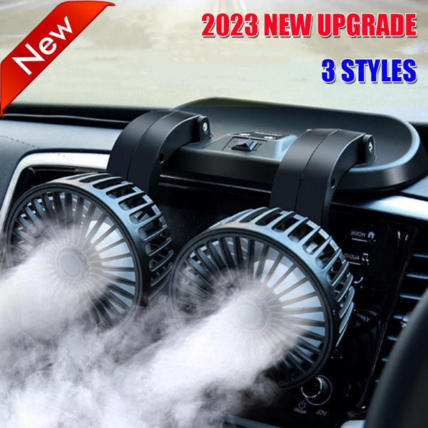 2023 Newest 12V 24V USB Car Electric Fan Two Speed Control Cooler Auto ... 2023 Newest 12V 24V USB Car Electric Fan Two Speed Control Cooler Auto ...