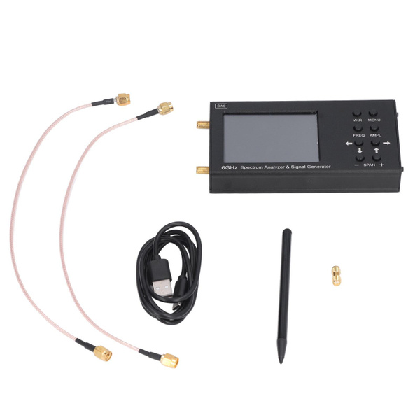 Vector Analyzer 6GHz VNA Spectrum Antenna Tester Generator SA6 3.2in ... Vector Analyzer 6GHz VNA Spectrum Antenna Tester Generator SA6 3.2in ...