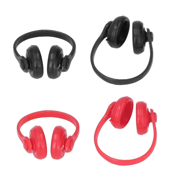 Doll Miniature Headset Model Dollhouse Headphone Model Remarkable ...