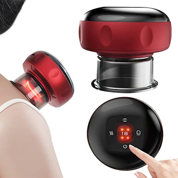Electric-Cupping-Therapy-Set 3 In 1-Māssāger Pain-Relief-Māssāger-for ...