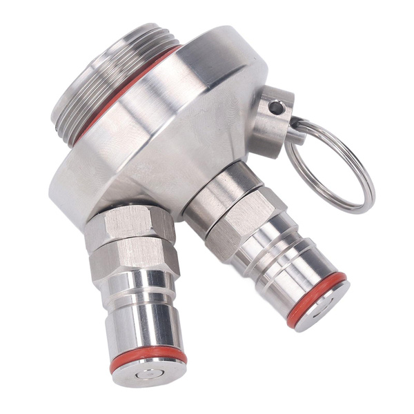 Beer Keg Dispenser Spear, O Thread Double Lock Mini Keg Dispenser 60psi ...