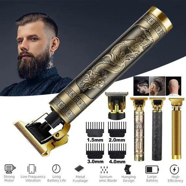 2024 New Fashion Professional Electric Hair Clipper for Men T Blade ...