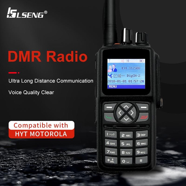 LSENG DM-980 Handheld Digital Walkie Talkie UHF 400-480MHz DMR 5W ...