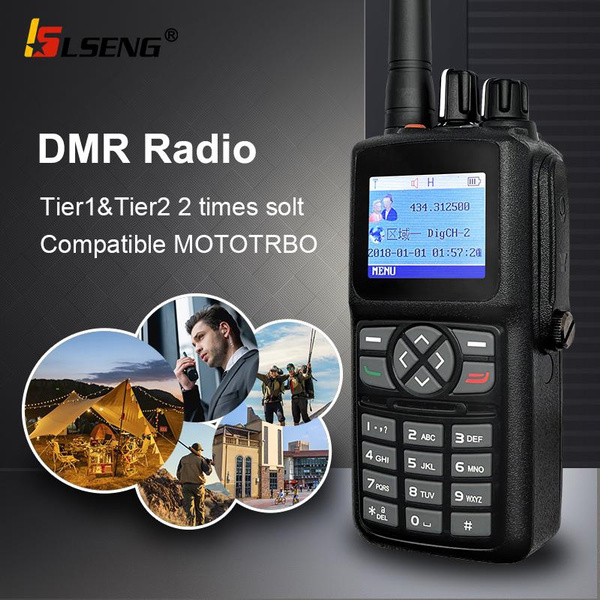 LSENG 2023 New DM-980 Handheld Digital Walkie Talkie UHF 400-480MHz DMR ...