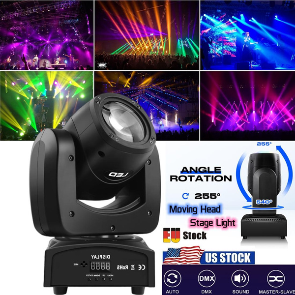 Cool Black Moving Head Stage Light 90W Highlight Powerful RGBW Beam ...