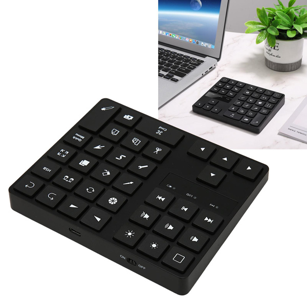 Mini Drawing Keyboard 35 Keys One Handed Ergonomic Drawing Shortcut ...