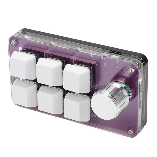 One Handed Mechanical Keyboard Easy Operation Mini Keypad for Games for ...