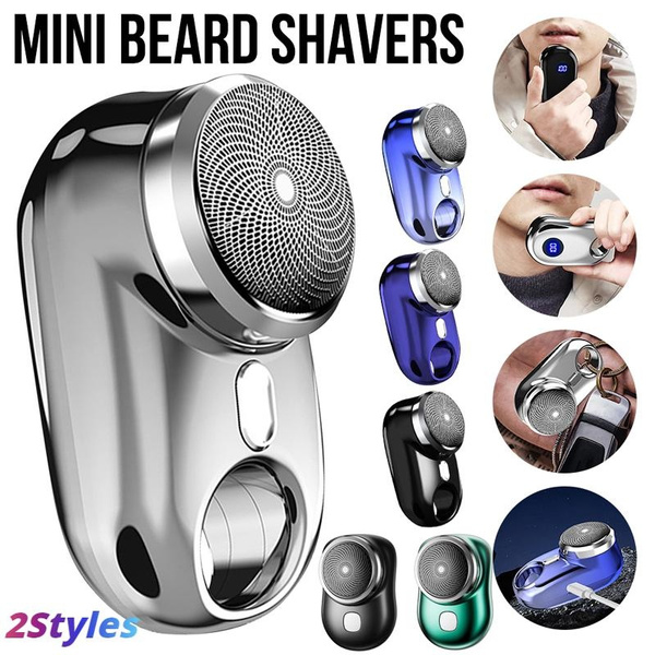 Mini-shave Portable Electric Shaver USB Rechargeable Electric Shaver ...