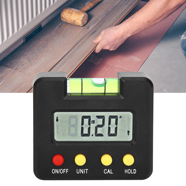 Electronic Inclinometer Angle Meter, with Blisters Angle Ruler ...