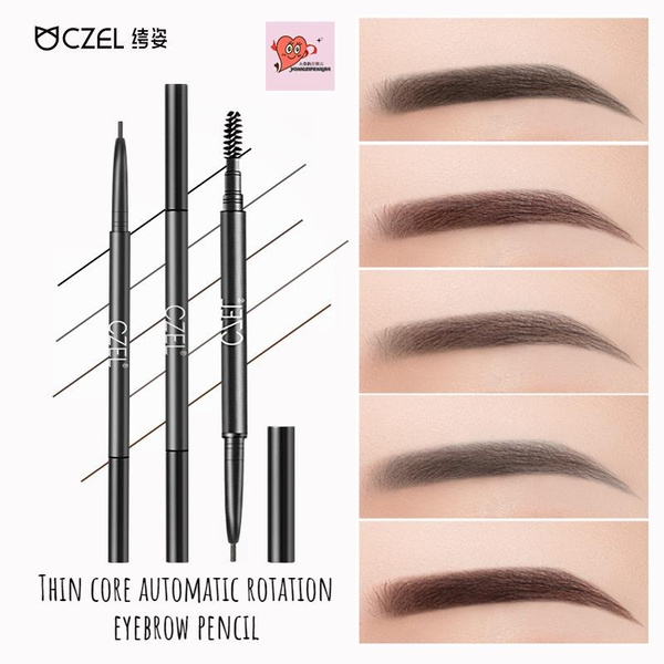 CZEL/Daizi Fine Core Mesh Red Automatic Rotary Waterproof Eyebrow Pen ...
