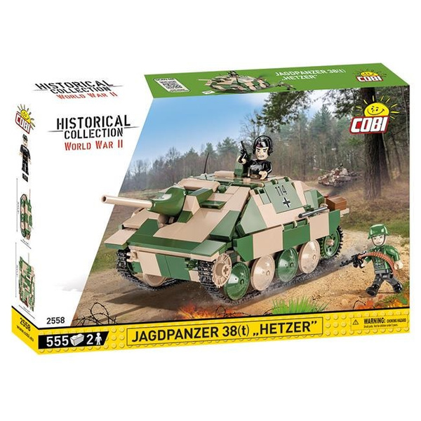 Cobi COBI-2558 Historical Collection World War II Jagdpanzer 38 Hetzer ...