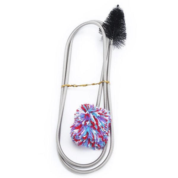 90cm Bore Snake Brush Trumpet Mouthpiece Cleaner Small Size for Cornets ...