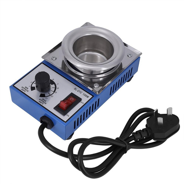 ST-21C 220V 150W Solder Pot Soldering Desoldering Bath 50mm 200-450 ...