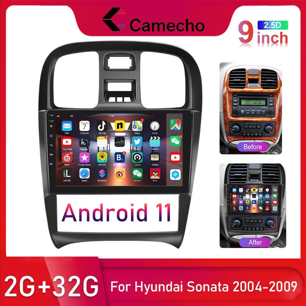 CAMECHO [2+32G] NEW Android 11 Car Stereo Radio 2DIN 9" Car GPS MP5 Player With GPS Bluetooth ...