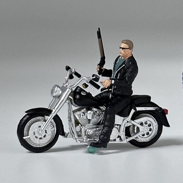 Classic 1/64 Scale Resin Model The Terminator T800 Ride Motorcycle ...