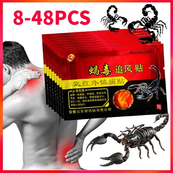 New Pain Relieving Patch Chinese Scorpion Patches for Back Pain Knee ...