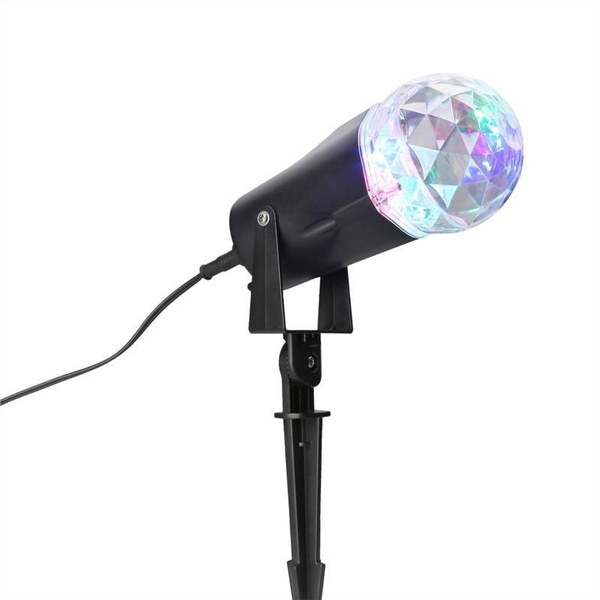 LED Waterproof Magical Spotlight Rotating Led Projector Light Flame ...