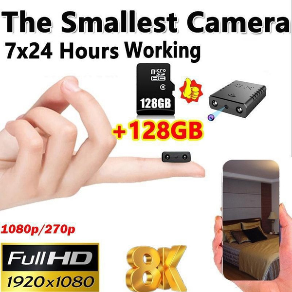The Best 4k Small Spy Camera Wireless Hidden Mini Camera HD 1080p/270p ...