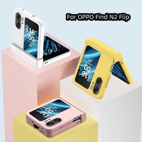 For OPPO Find N2 Flip Shockproof Anti-fall Luxury Hard PC Phone ...