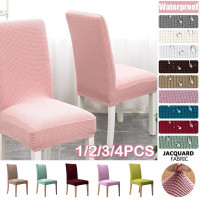 High Elastic Thickened Chair Cover Jacquard Universal Size Most Cheap ...