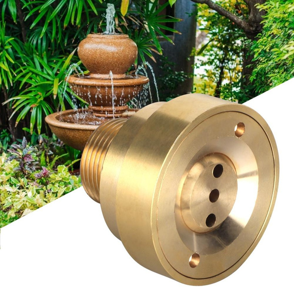 G1in 32mm Male Thread Brass Column Water Fountain Nozzle Spray ...