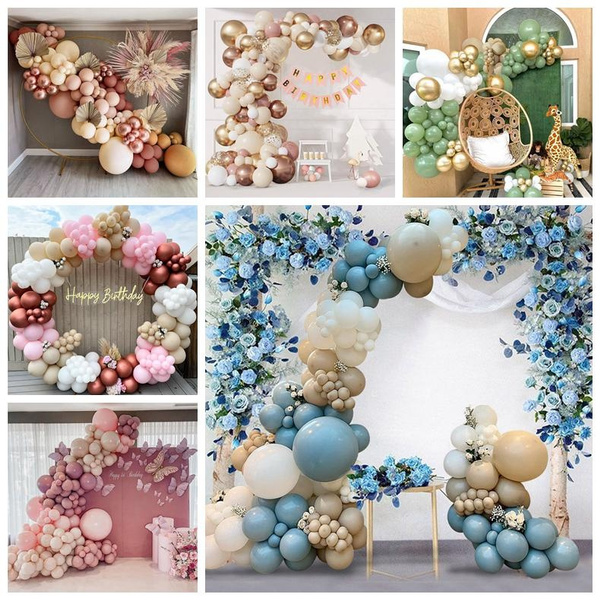 Macaron Latex Balloon Garland Arch Ballon Kit Wedding Birthday Balloons ...