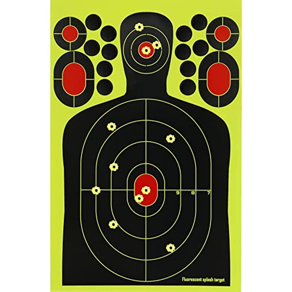 14.5 x 9.5 inch Self Adhesive Shooting Targets, 5 & 10 & 20 Pack ...