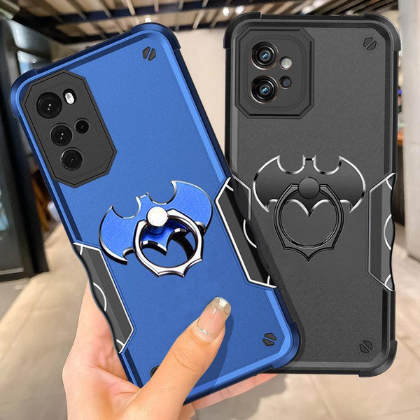 Luxury Shockproof Batman Armor Phone Case with Rotation Metal Ring ...