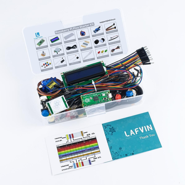 1 Set Basic Pico Starter Kit for Raspberry Pi Pico with Detailed Online ...