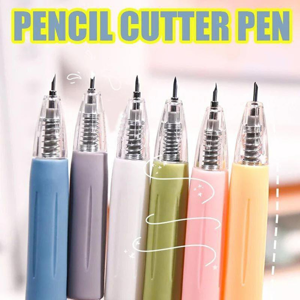 6/12pcs Utility Knife Pen Knife Cut Stickers Scrapbooking Cutting Tool ...