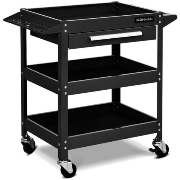 Total Tactic TL35286BK Rolling Tool Cart Mechanic Cabinet Storage ...