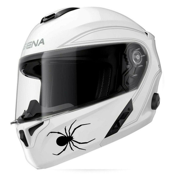 Helmet decals motorcycle stickers removable 2X pcs spider | Wish