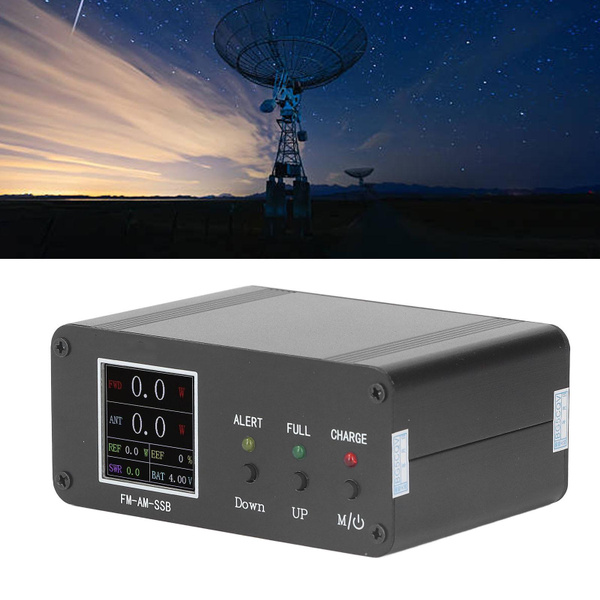 SWR Meter 120W 1.8‑54Mhz 240x240 Color Screen FM AM SSB Power Tester ...