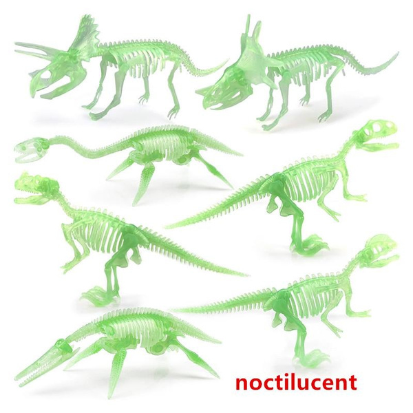 Luminous T-Rex skeleton fluorescent classic simulation miniature ...