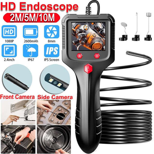 1080P HD Handheld Endoscope Camera 2.4 Inch IPS HD Screen Borescope ...