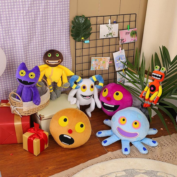 My Singing Monsters Wubbox Plush Toys Green Furcorn Stuffed Dolls ...