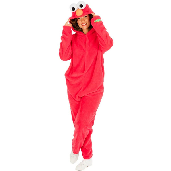 Sesame Street Unisex Adult Elmo Costume | Wish