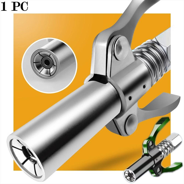 Grease Gun Coupler, 1pcs Grease Joint Fittings, 10000 PSI High Pressure ...